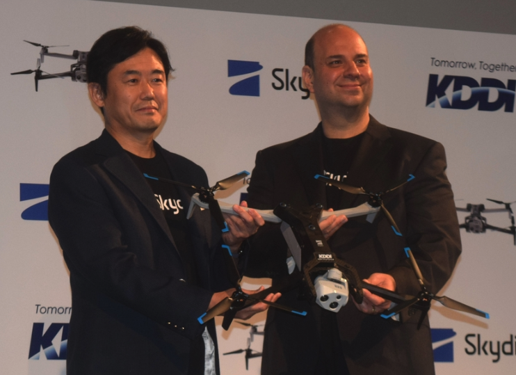 KDDI、Skydio社ドローンX10をローソン店舗1000店舗へ設置 : KNN KandaNewsNetwork 4knn.tv